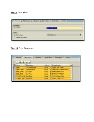 Dynamic Function Call in PI Sheet (XStep) | PDF