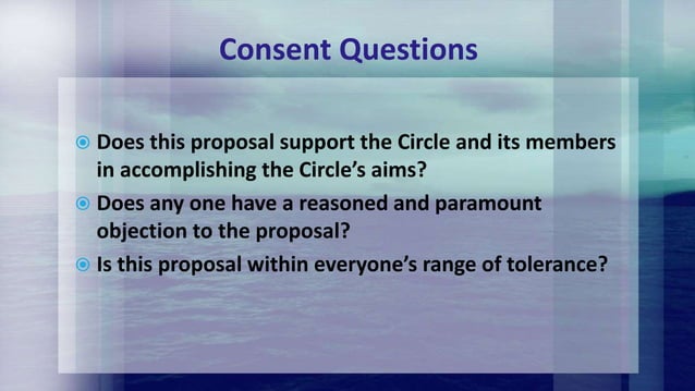 Dynamic governance II: Decision Making & Evolutionary Culture-building ...
