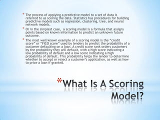 Dynamic Gradient Scoring Model (DGSM) | PPTX