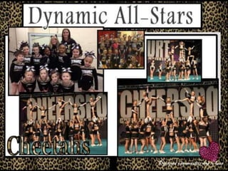 Dynamic gymnastics and cheer powerpoint | PPT