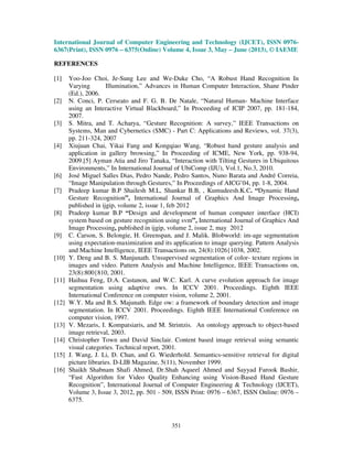 Dynamic hand gesture recognition using cbir | PDF | Databases | Computer Software and Applications