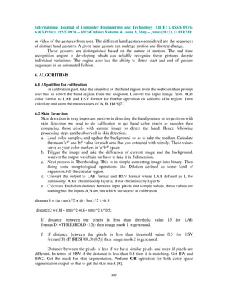 Dynamic hand gesture recognition using cbir | PDF | Databases | Computer Software and Applications