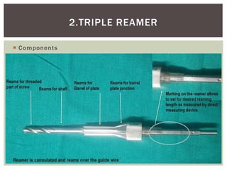 Dynamic Hip Screw Plating | PPTX