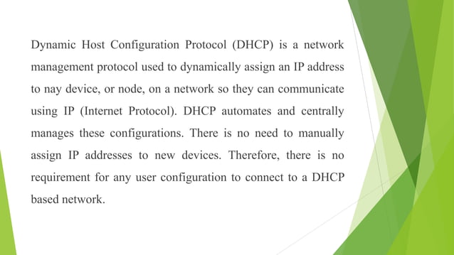 Dynamic Host Configuration Protocol Dhcppptx Computer Networking Computing