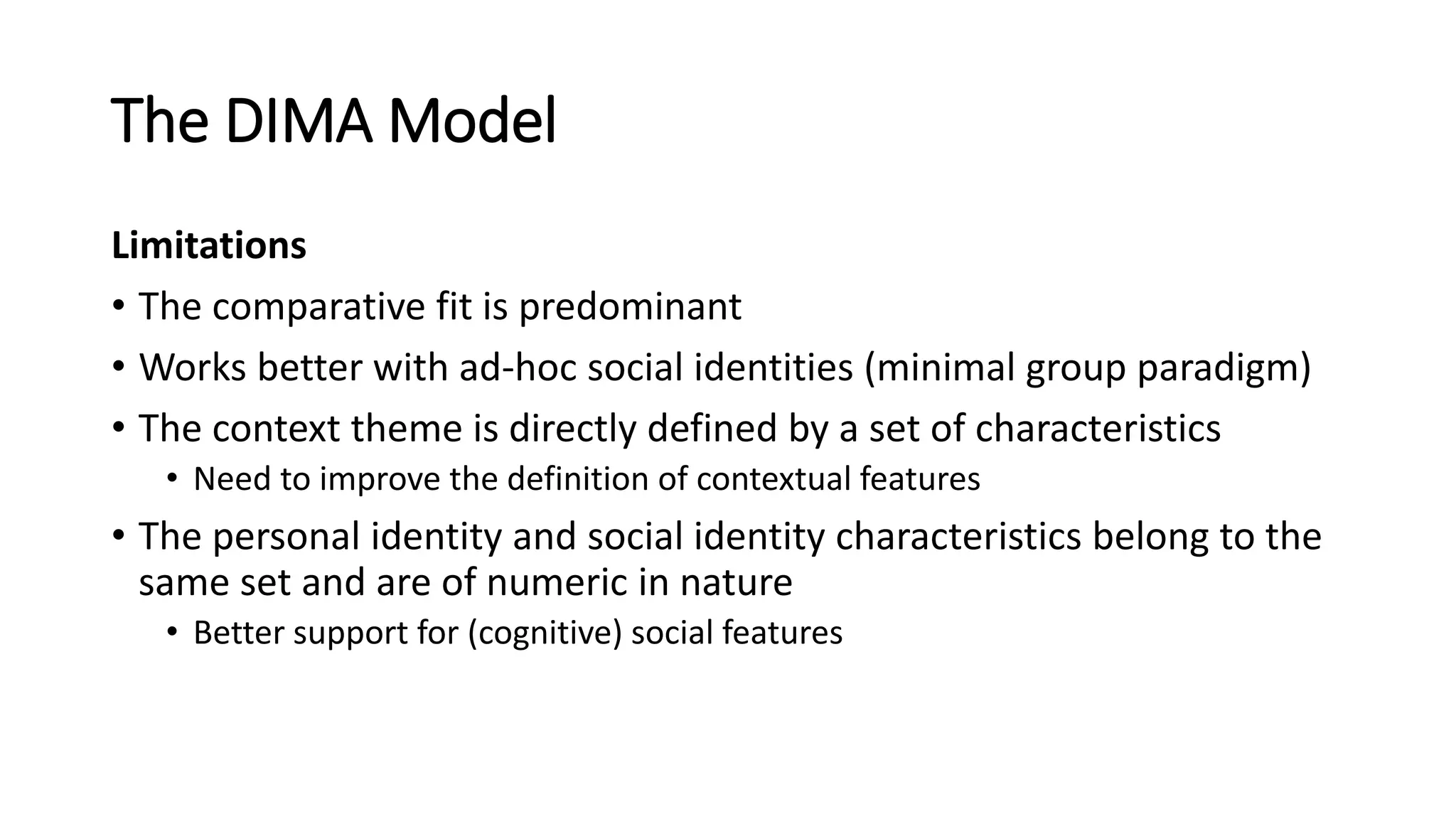 Dynamic identity of social agents | PPT