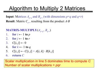 Learn about dynamic programming and how to design algorith | PPT