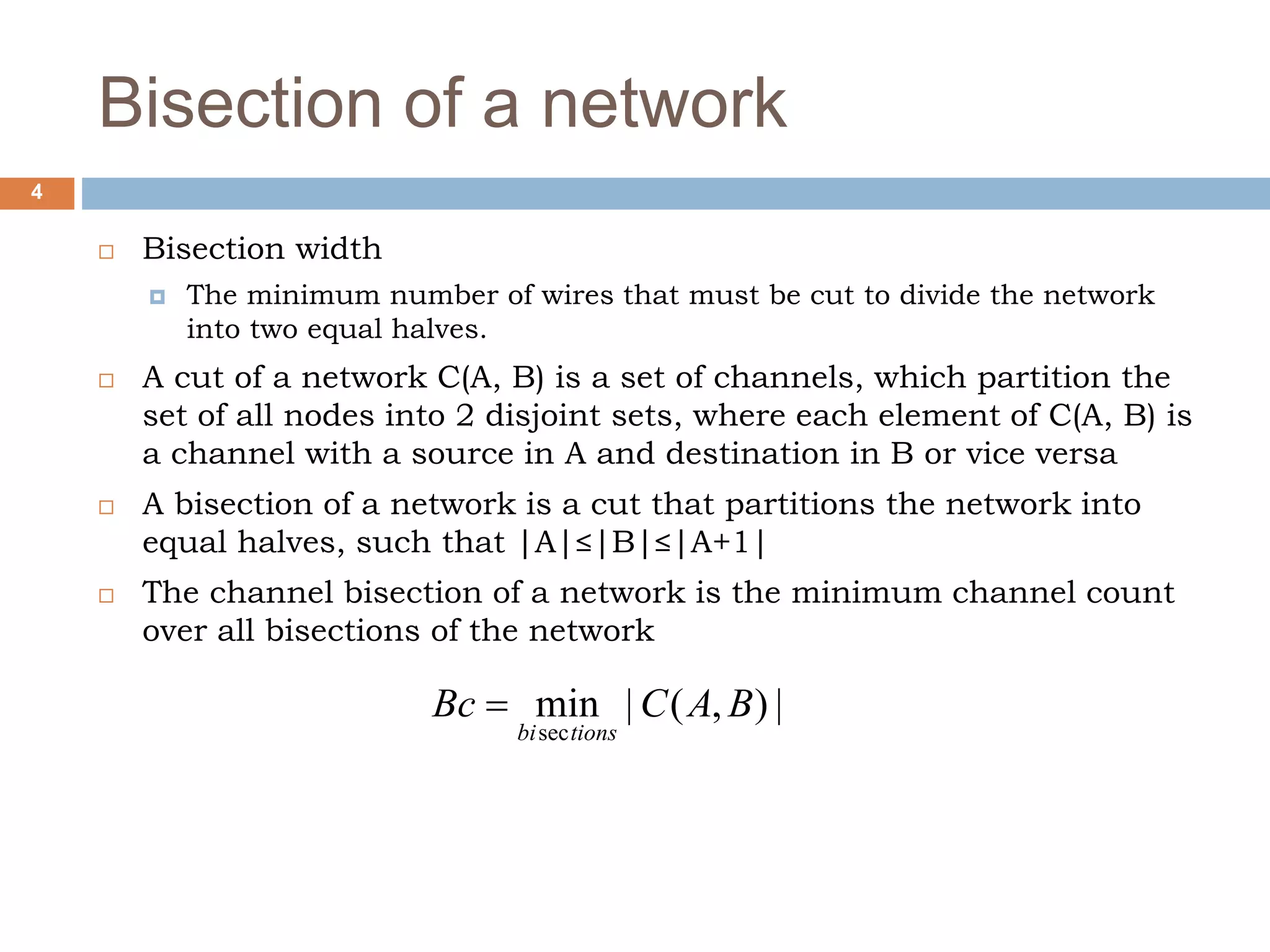 Dynamic Interconnection Networks Pptx Computer Networking Computing
