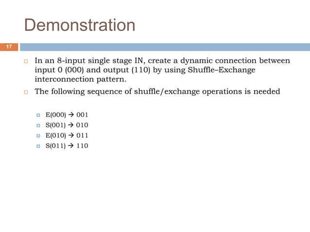 Dynamic interconnection networks | PPTX | Computer Networking | Computing