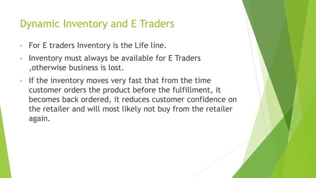 Dynamic inventory | PPT