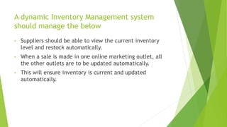 Dynamic inventory | PPT