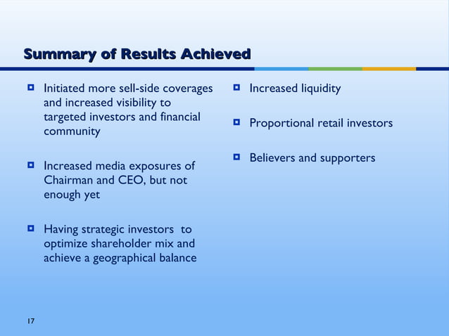 Dynamic Investor Relations Management Through Global Financial Crisis ...