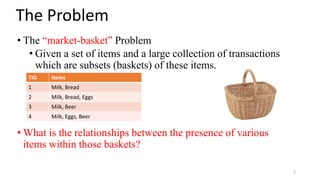Dynamic itemset counting | PPTX | Databases | Computer Software and Applications