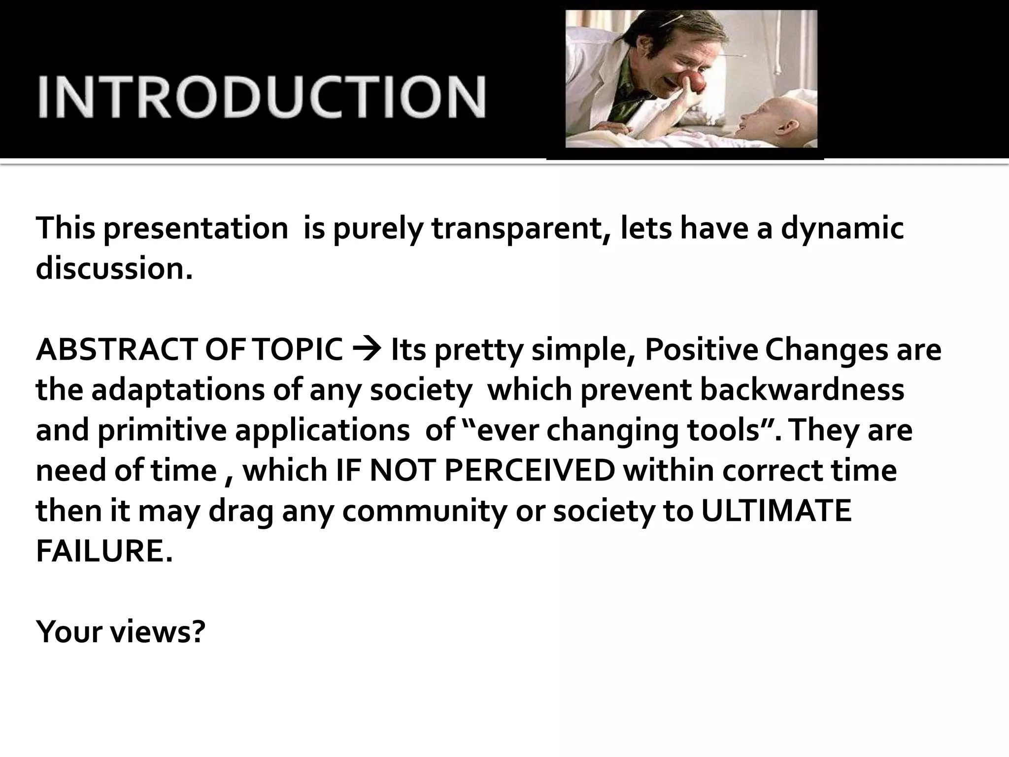 Dynamicity in modern practice | PPT