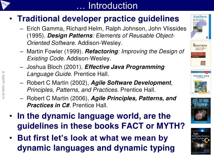 Dynamic Language Practices