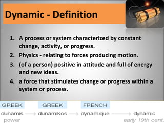 Dynamic leadership in the 21st century | PPT
