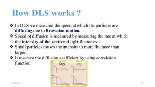 Dynamic light scattering | PPTX