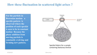 Dynamic light scattering | PPTX
