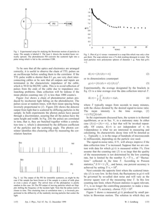 Dynamic light scattering | PDF