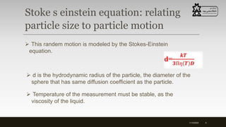 Dynamic Light Scattering (DLS).pptx