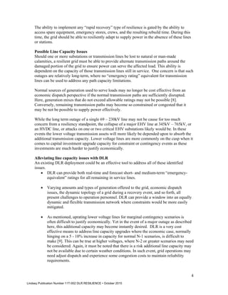 Dynamic line rating as a means to enhance transmission grid resilience | PDF