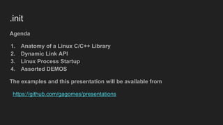 Whirlwind tour of the Runtime Dynamic Linker | PDF