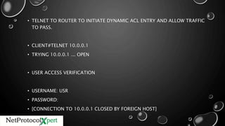 Dynamic Access List | PPT
