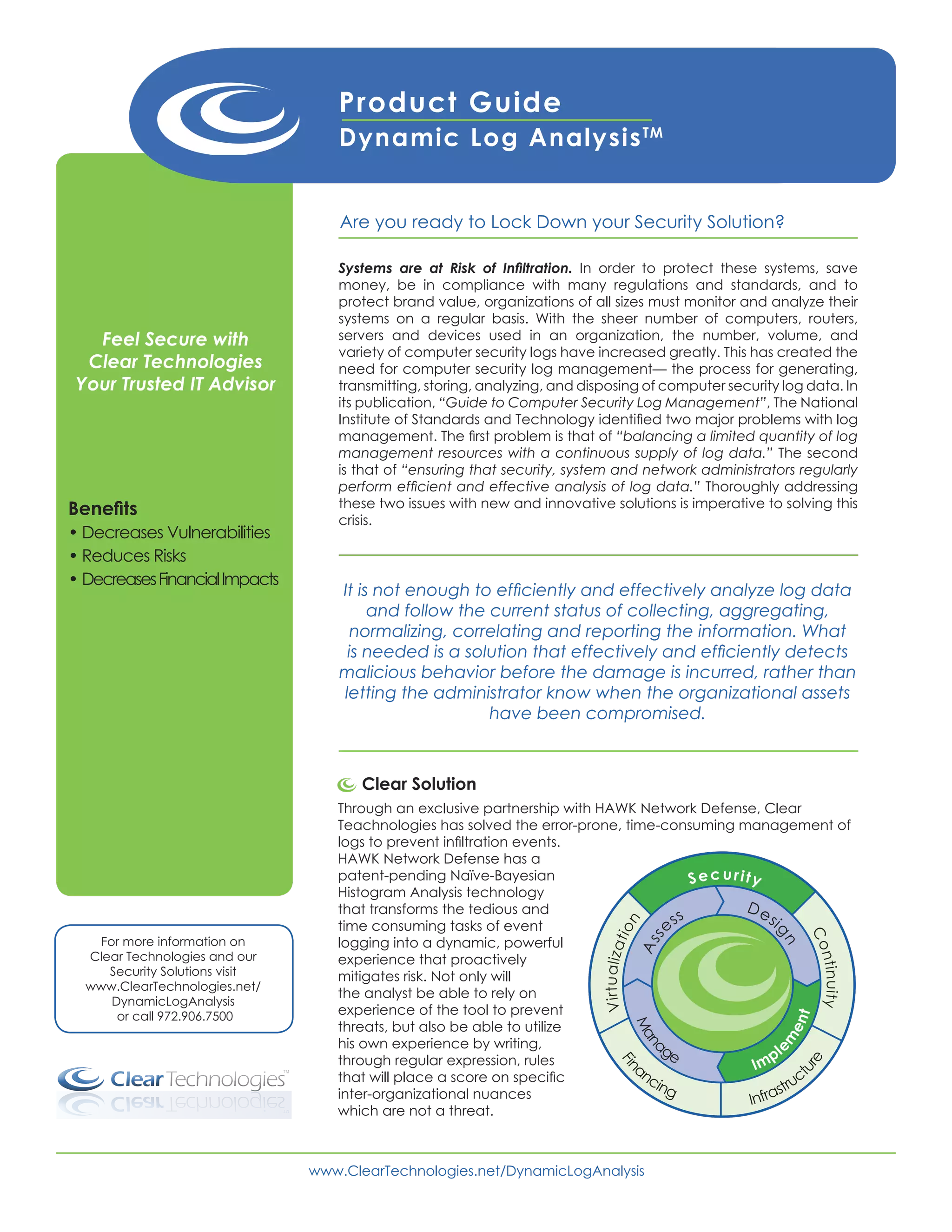 Dynamic Log Analysis Product Guide | PDF