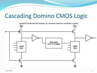 Dynamic logic circuits | PPTX