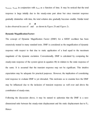 Dynamic magnification factor-A Re-evaluation | PDF