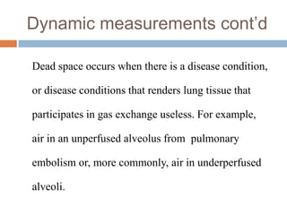 Dynamic measurements | PPTX
