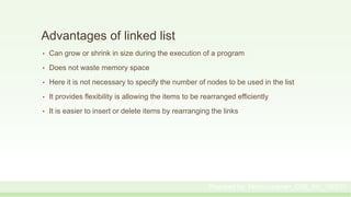 Dynamic memory allocation | PPSX