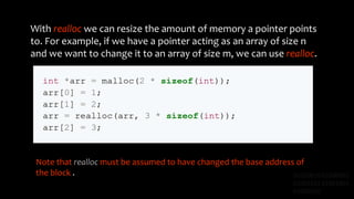 Dynamic memory allocation | PPT