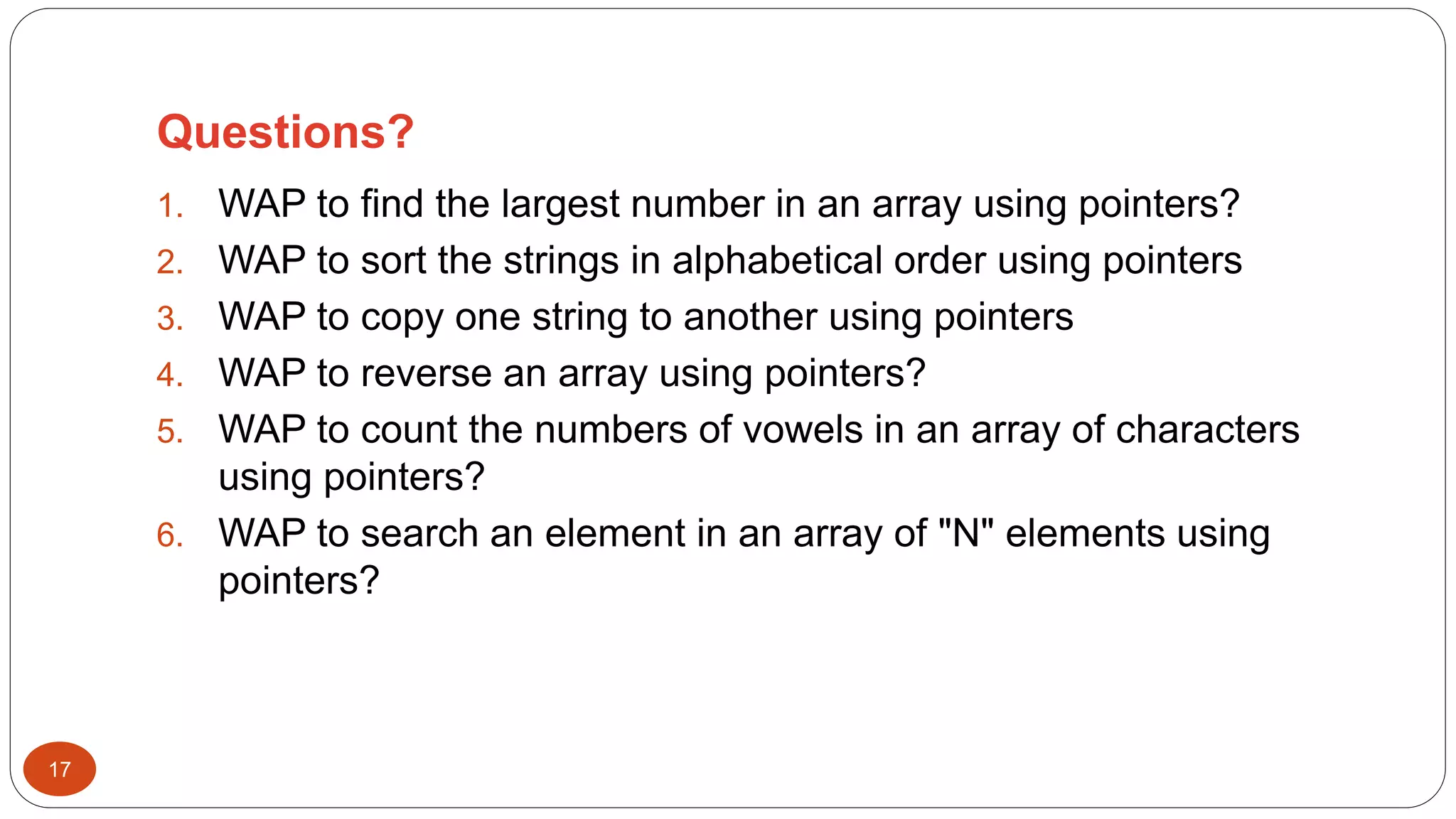 Dynamic Memory Allocation in C | PPTX