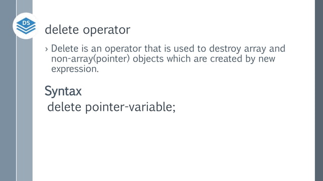 Dynamic memory allocation | PPTX