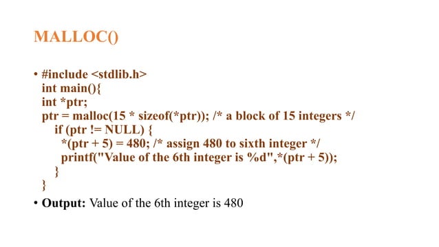 Dynamic Memory Allocationpptx 