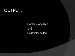 Dynamic memory allocation in c++ | PPT