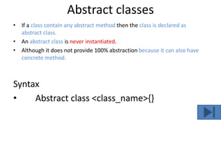 Dynamic method dispatch | PPTX