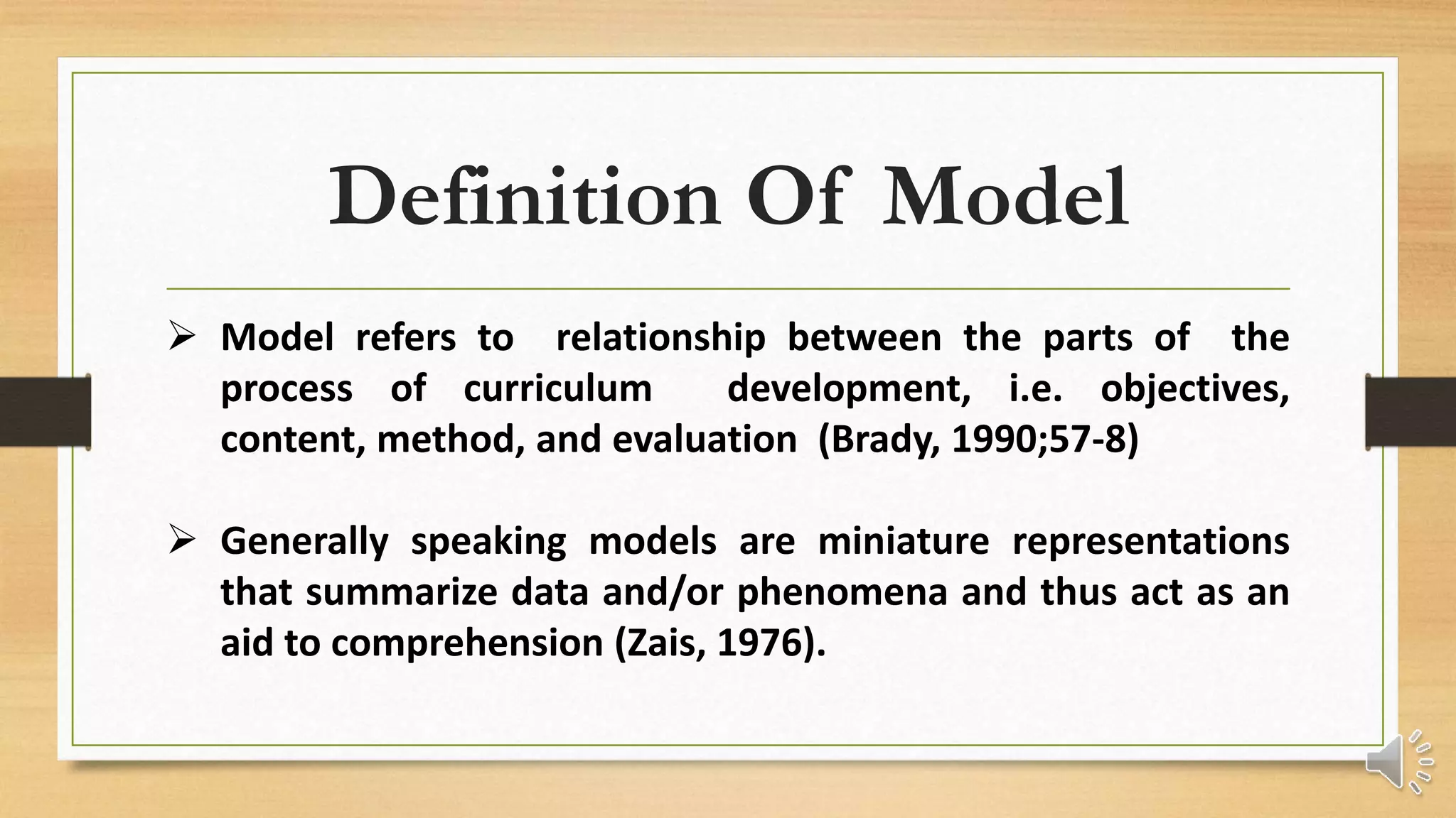 Dynamic model of curriculum development | PPTX