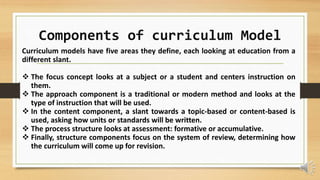 Dynamic model of curriculum development | PPTX