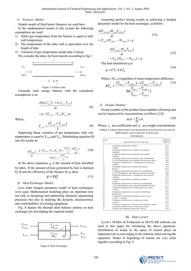 Dynamic modeling and simulation of catalytic | PDF