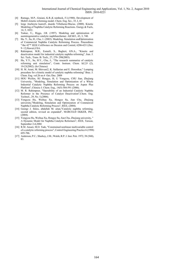 Dynamic modeling and simulation of catalytic | PDF