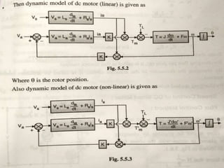 Dynamic modelling of dc motor drive | PPTX