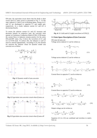 Dynamic model of zeta converter with full state | PDF