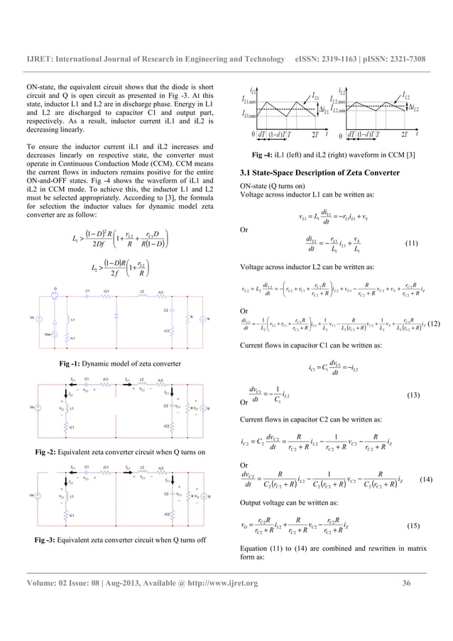 Dynamic model of zeta converter with full state | PDF