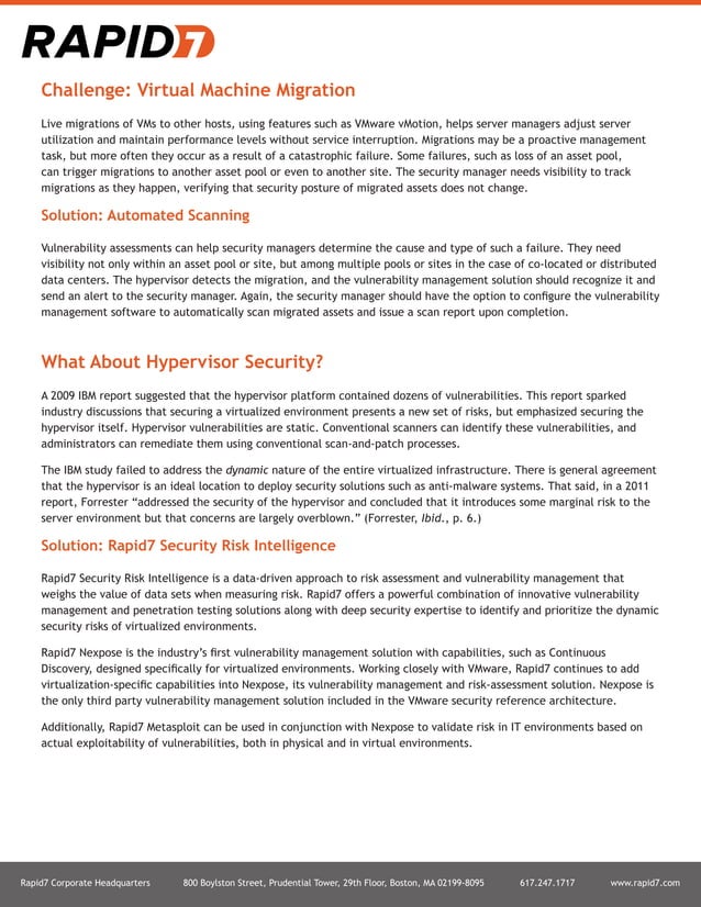 The Dynamic Nature Of Virtualization Security Pdf