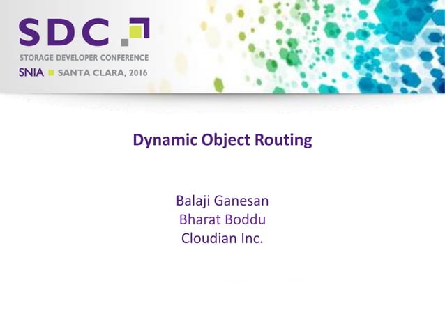 Dynamic Object Routing | PDF