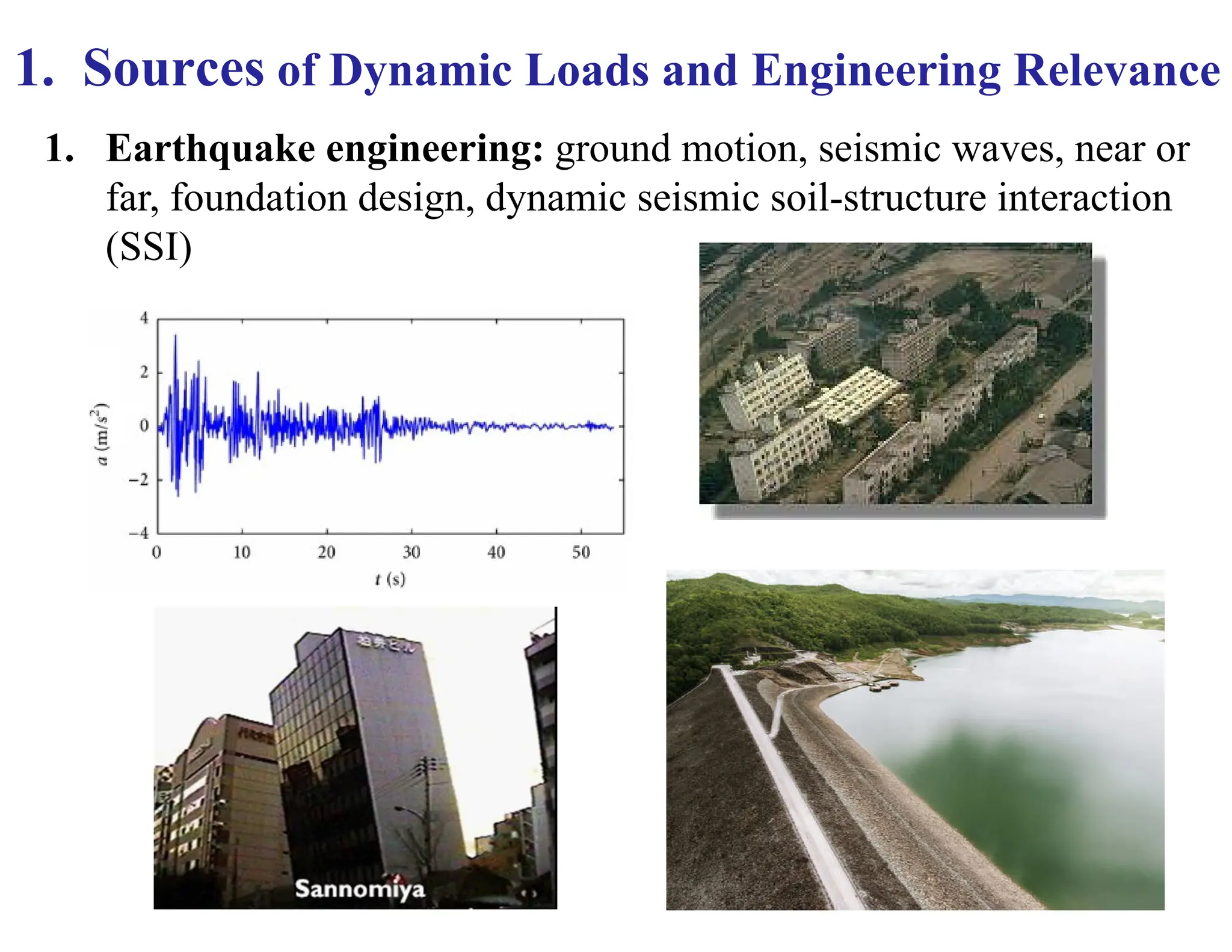 dynamical analysis of soil and structures | PPT