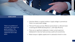Case Study: Dynamic on line motor analysis | PPT