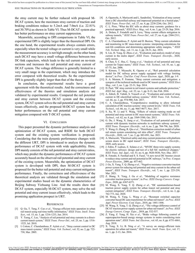 Dynamicperformanceanalysisoptimizationandverificationofdcauto Transformersystemwith