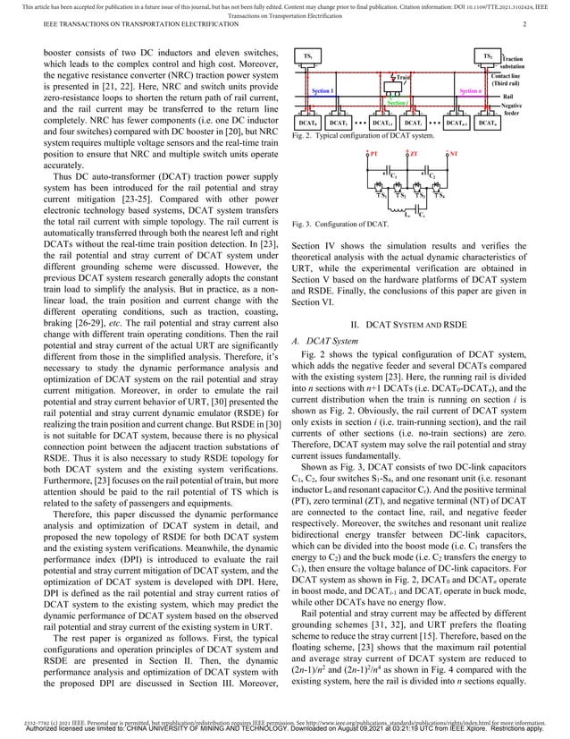 Dynamicperformanceanalysisoptimizationandverificationofdcauto Transformersystemwith